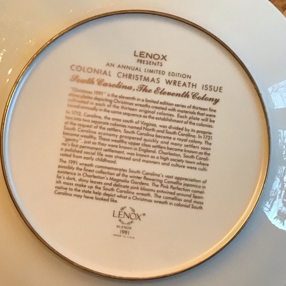 Lenox | Dining | Rare Vintage Lenox Special Edition Christmas 994 ...
